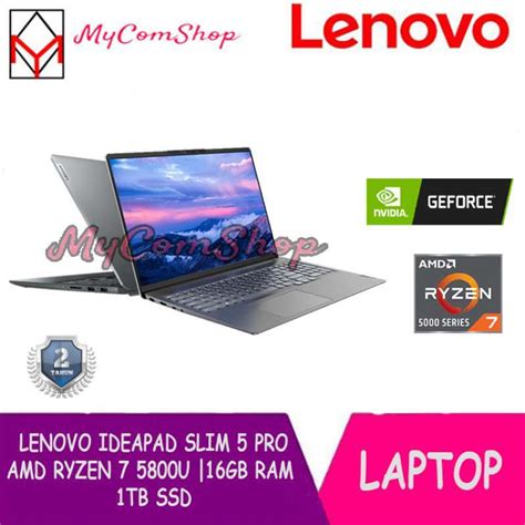 Jual Lenovo Ideapad Slim Pro Amd Ryzen U Gb Ram Tb Ssd Di Seller Mycomshop Sunter