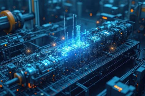 Predictive Maintenance For Industrial Machinery Efficiency Stock