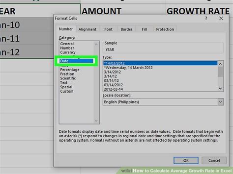 How To Calculate Average Growth Rate In Excel Steps