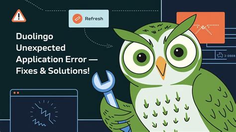 Duolingo Unexpected Application Error Fixes And Solutions