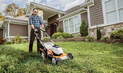 Stihl RMA Battery Push Mower Skin Only Mower City Tweed