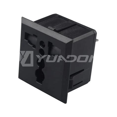 Universal Electric Socket With Safety Shutter