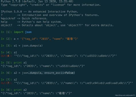Python Json转字符串保留中文python如何使用jsonstring转义保留中文 Csdn博客