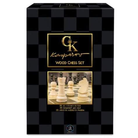 Kasparov Chess Wood Set Mind Games Geelong
