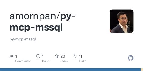 Issues Amornpan Py Mcp Mssql GitHub