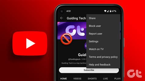 2 Ways To Block YouTube Channels On Desktop And Mobile Guiding Tech