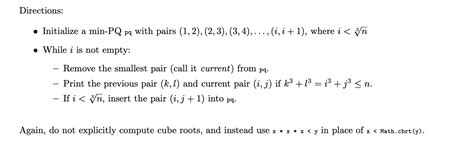 exercise 3 ramanujan s taxi redux write a program