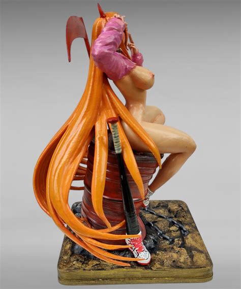 Chainsaw Man Power Diorama NSFW Figure Chainsaw Man Statue Power Figurines Ecchi Etsy