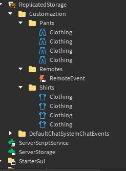 How Do I Save Clothing Anecciesorries In A DataStore Scripting