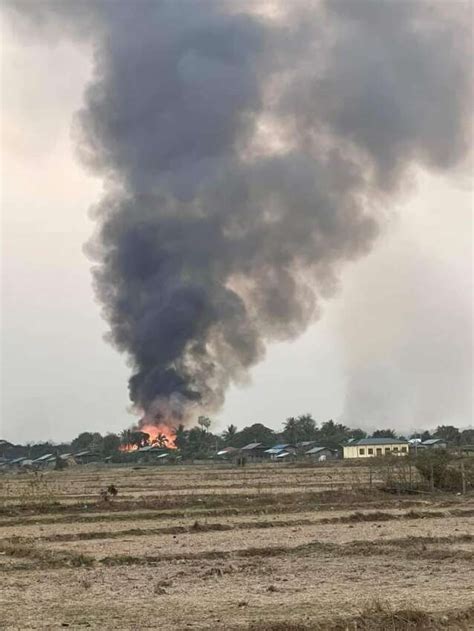 ဘုတလင်မြို့နယ်၊ အင်းတဲကျေးရွာကို အကြမ်းဖက်စစ်ကောင်စီတပ်က ပစ်ခတ်ဝင်ရောက် မီးရှို့ဖျက်ဆီး Khit