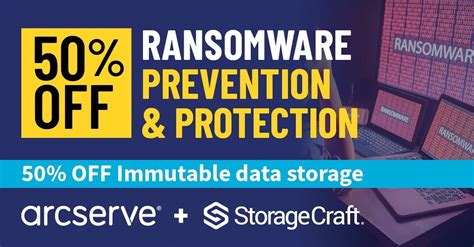 Ransomware Protection With Immutable Storage For Your File Backup And… Storagecraft Technology
