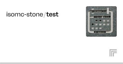 Isomc Stonetest Run With An Api On Replicate