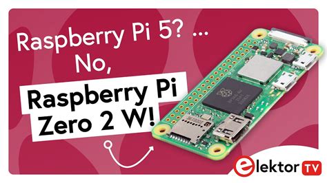 What In The Raspberry Pi Zero 2 W YouTube