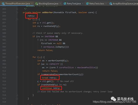 标签的for循环和if java语法：详解retry标签的基本用法 csdn博客