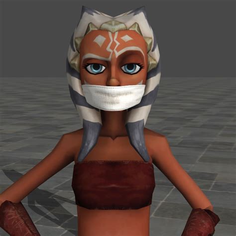Ahsoka Tano First Render Otm Gag By Saltytrog On Deviantart