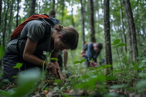 Assessing The Impact Of Invasive Species On Forest Generative Ai Premium Ai Generated Image