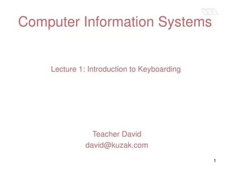 Ppt Computer Information Systems Powerpoint Presentation Free