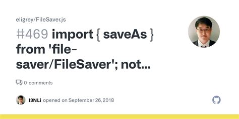 import { saveas } from file saver filesaver not work · issue 469
