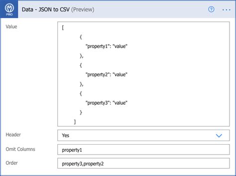 Convert A Json Array To Csv String Powertools Automation Plugin