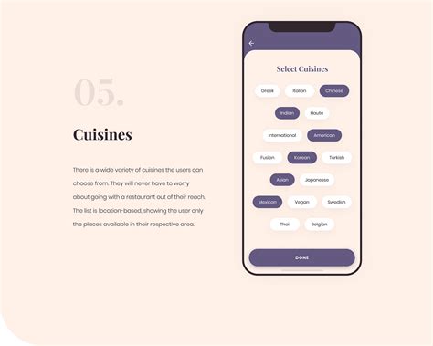 SwipEats UI UX Behance