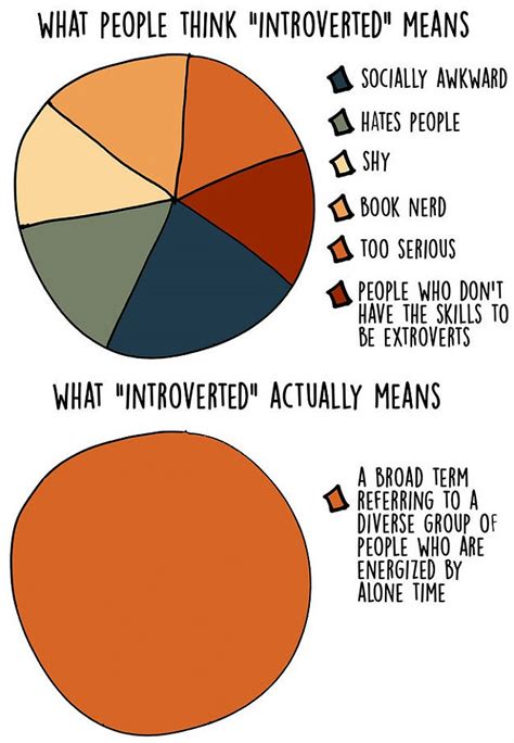 18 Astoundingly Accurate Diagrams Showing What Its Really Like To Be An Introvert Design You