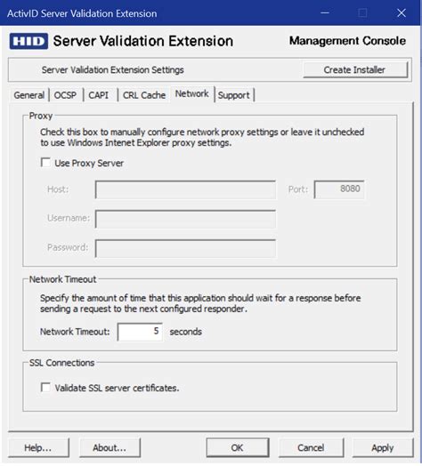 Configure Network Settings
