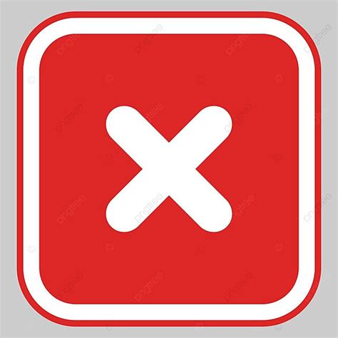 Incorrect Indicators X Marks Rejected Disapproved Negation Inaccurate Inauthentic Denied Vector