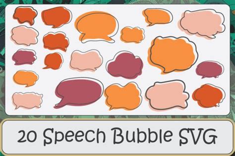 Speech Bubble Svg Graphic By Blank Canvas · Creative Fabrica
