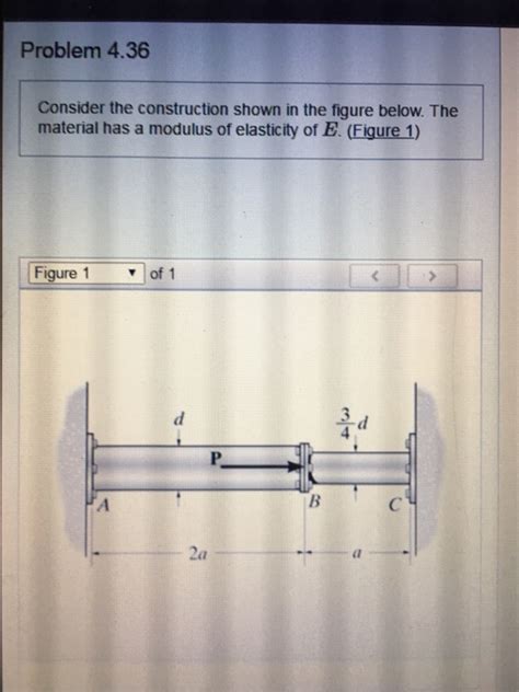 Solved Problem Consider The Construction Shown In The Chegg