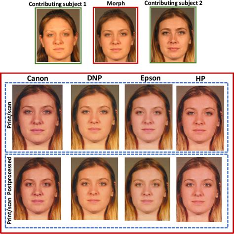 Figure 1 From Face Morphing Attack Generation And Detection A