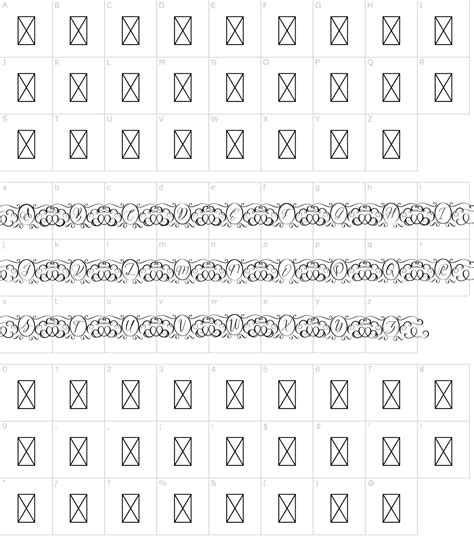 Decorative Monogram Font Download