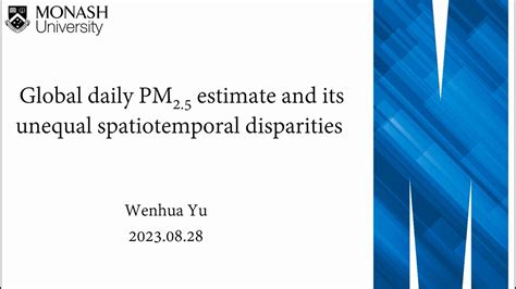 Global Estimates Of Daily Ambient Fine Particulate Matter