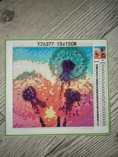 Готова алмазна картинка одуванчик — ціна 50 грн у каталозі Картини Купити товари для дому та