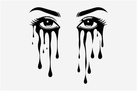 Two Expressive Eyes With Long Lashes Premium Ai Generated Vector