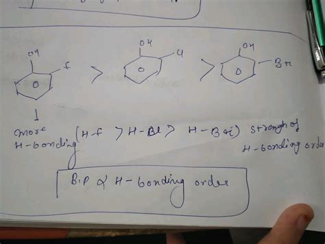 The correct order of boiling point is: OH OH OH (III) (a) I>II>HII (b ...
