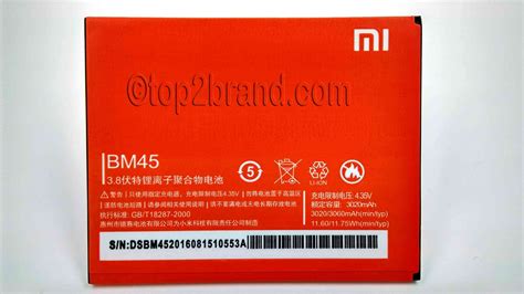 Bm Battery For Xiaomi Redmi Note The Top Brand Store