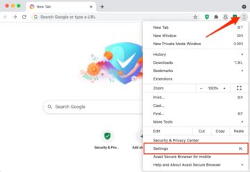 How To Disable Or Turn Off Avast Secure Browser