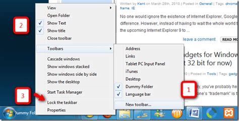 2 Ways To Make Your Windows 7 Taskbar Icons Align Center