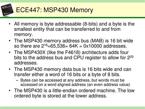 Lecture 3 Ti Msp430 Introduction Ppt Download