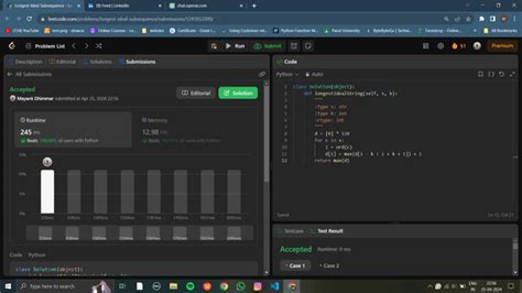 Mayank Dhimmar On Linkedin 100daysofleetcode Codingjourney Continuouslearning