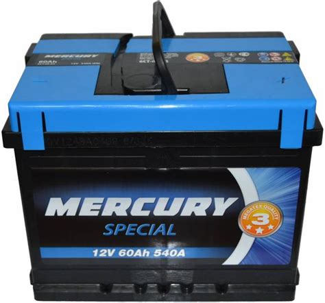 Автомобильный аккумулятор Mercury Special 60А Ев (-/+) (540EN) (25921 ...