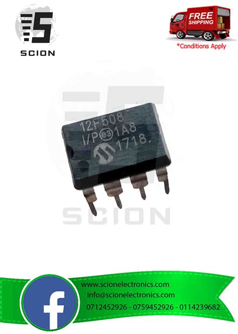 Pic12f508 Pic Microcontroller Pinout Features