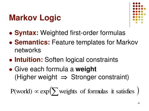 PPT Markov Logic In Natural Language Processing PowerPoint Presentation ID