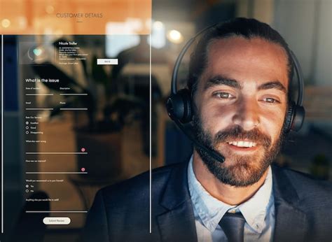 Premium Photo Customer Support Web Help And Tech Ux Data On A 3d