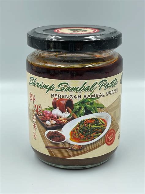 Shrimp Sambal Paste 230g Siong Heng Holdings Pte Ltd