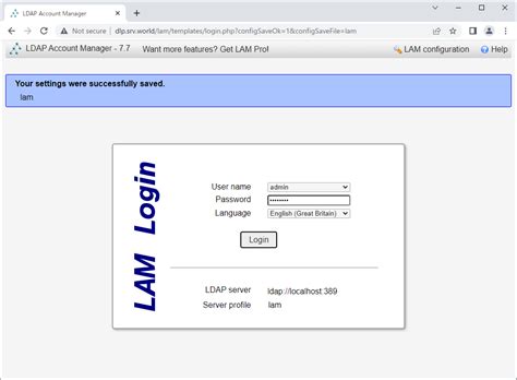Ubuntu Lts Openldap Ldap Account Manager Server World