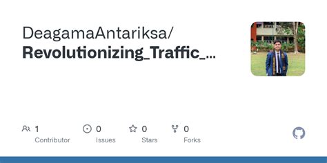 Github Deagamaantariksarevolutionizing Traffic Monitoring