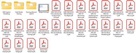 Download Modul Tutorial Dan Data Latihan Micromine Panduan Lengkap
