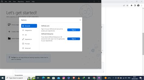 my github desktop app cannot connect to the browser · issue 16176