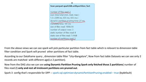 Apache Spark 3 Dynamic Partition Pruning Ppt